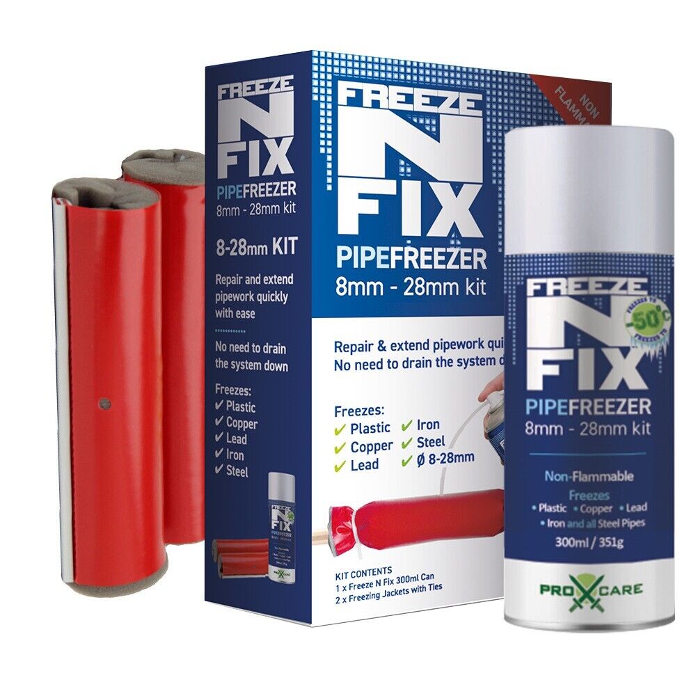 Freeze N Fix 8mm - 28mm Pipe Freezing Kit – Gasworld Parts
