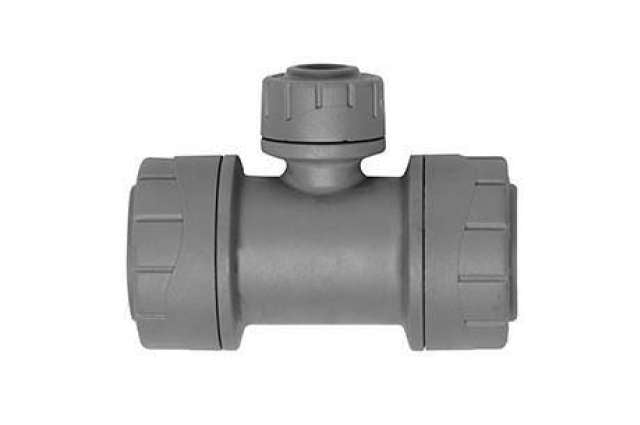 PolyPlumb 28mm X 28mm X 22mm Reducing Tee PB1128 – Gasworld Parts